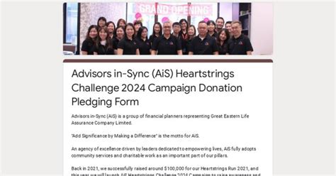 Stuart Shee Inspirational Speaker On Linkedin Advisors In Sync Ais Heartstrings Challenge
