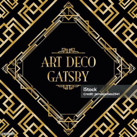 아르데코 스타일 배경기술 Gatsby 광란의 20년대에 대한 스톡 벡터 아트 및 기타 이미지 광란의 20년대 0명 1920 1929 년 Istock