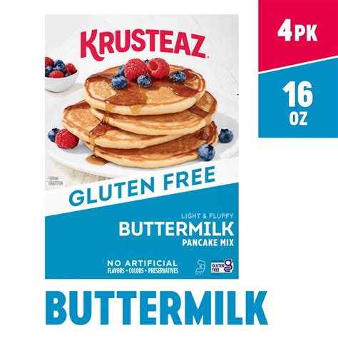 Gluten Free Buttermilk Pancake Mix Krusteaz