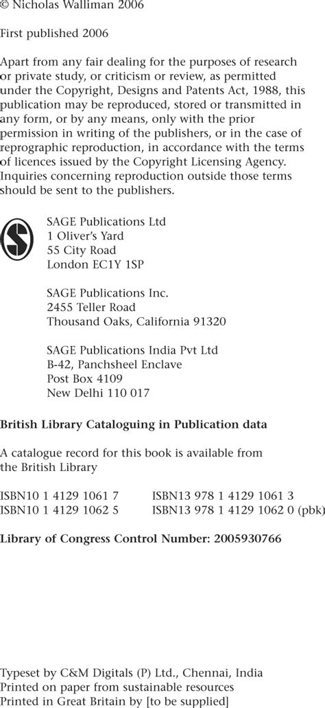 Sage Research Methods Social Research Methods