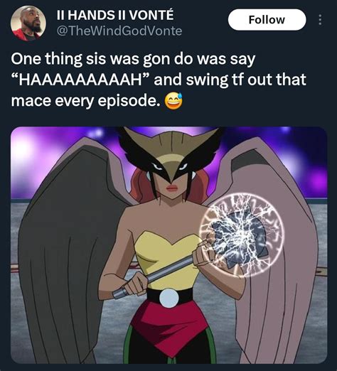 Hawkgirl Always Was About That Action Rdcau