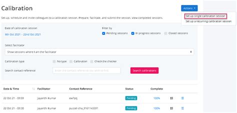Setting Up A Calibration Session For A Contact Not Evaluated Previously Puzzel Help Centre