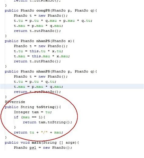 Hàm String Tostring Trong Java Programming Dạy Nhau Học