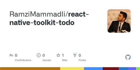 GitHub RamziMammadli React Native Toolkit Todo