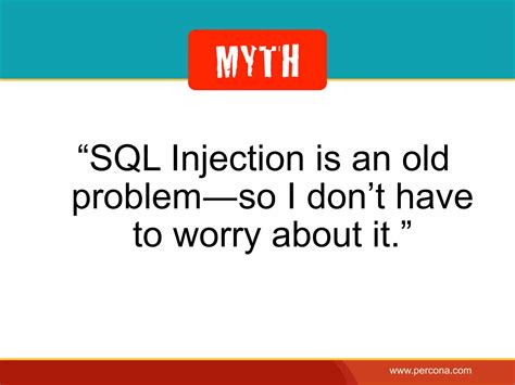 Sql Injection Myths And Fallacies Pdf