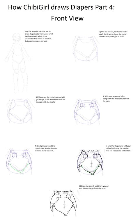 Diaper Tutorial 04 With Words Omorashi Artwork Omoorg