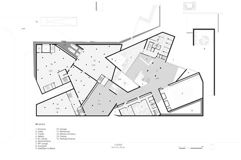 Deconstructivist Architecture Plan
