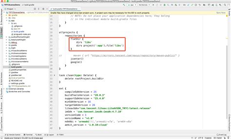 01 Importing The SDK Android Tencent RTC Documentation
