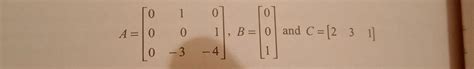 solved using only kalman s test evaluate the observability