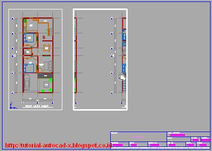 Prinsip Cara Melakukan Layout Gambar Di AutoCAD Tutorial Autocad X