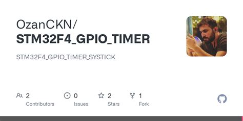 Github Ozancknstm32f4gpiotimer Stm32f4gpiotimersystick