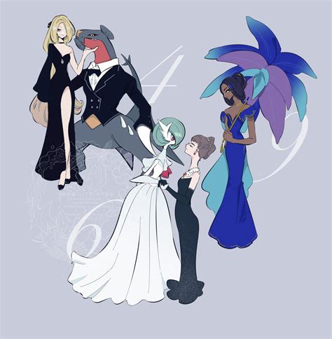 Rendoll Cynthia Pokemon Diantha Pokemon Garchomp Gardevoir