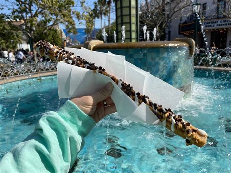 Fluffernutter Churro At Disney California Adventure Chip And Company