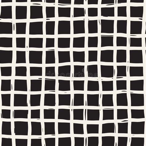 Vector Seamless Pattern Repeating Geometric Elements Stylish Background Design Stock