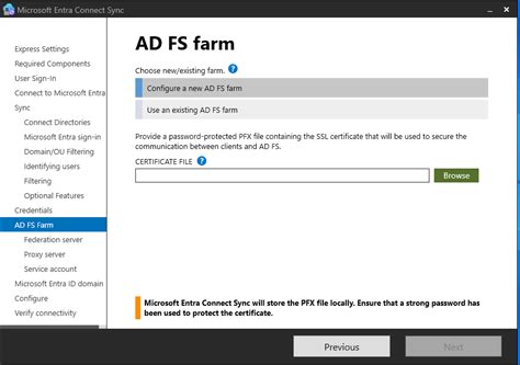 自定义 Microsoft Entra Connect 的安装 Microsoft Entra Id Microsoft Learn