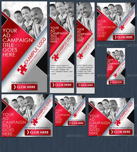 Multipurpose Corporate Banner Bundle Web Elements Graphicriver