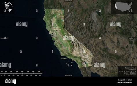 California Satellite Map