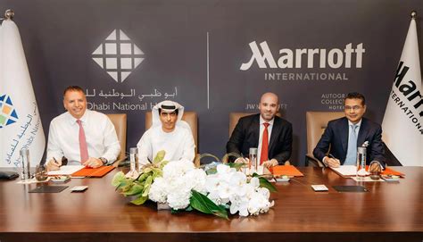 Abu Dhabi National Hotels Partners With Marriott International To