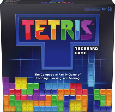 Spin Master Games Tetris The Board Game Play The Classic Puzzle Game