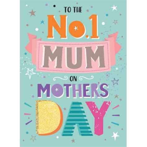 Mothers Day Card No1 Mum