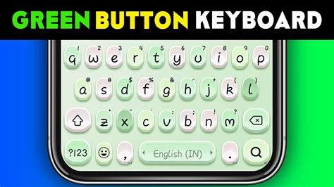 green button candy color keyboard tn shorts