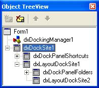 Layout Sites VCL DevExpress Documentation