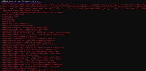 Lite Mmvc Install Error For Help Issue Open Mmlab Mmcv GitHub
