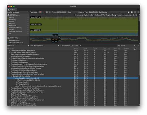 Unity Manual Splitting Tasks Across Frames