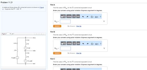 Solved Problem 1121 A Balanced Three Phase Connected