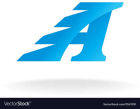 Letter A Logo Royalty Free Vector Image Vectorstock