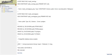 Database Restore Mybb Documentation Database Restore Mybb Documentation