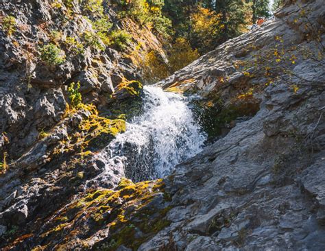 Donut Falls Hike In Big Cottonwood Canyon Utah