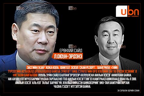 Ubn Mn Ерөнхий сайд Л Оюун Эрдэнэ Засгийн газар “Кока кола “Юнител” эсвэл “Скай резорт