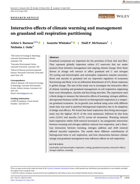 Pdf Interactive Effects Of Climate Warming And Management On