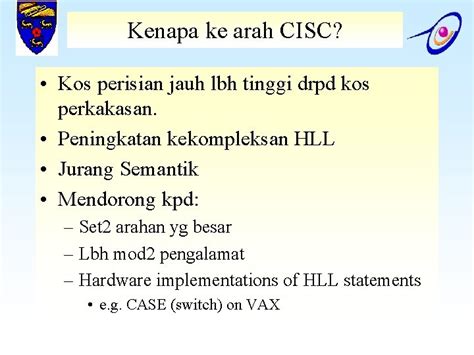 Risc Vs Cisc Pada Amnya Rekabentuk Mikropemproses Menggunakan
