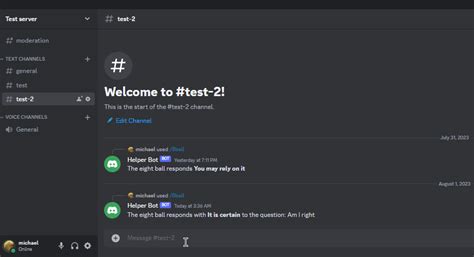 GitHub Michael Perdue Discord Helper Bot This Is The Github Repo For My Discord Helper Bot