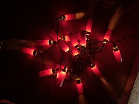 Christmas Shotgun Shell Lights Party Lights Man Cave Decor Christmas