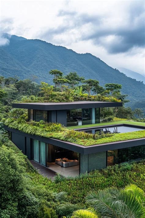 Casas Incríveis Com Telhados Verdes E Jardins Suspensos Módulo21