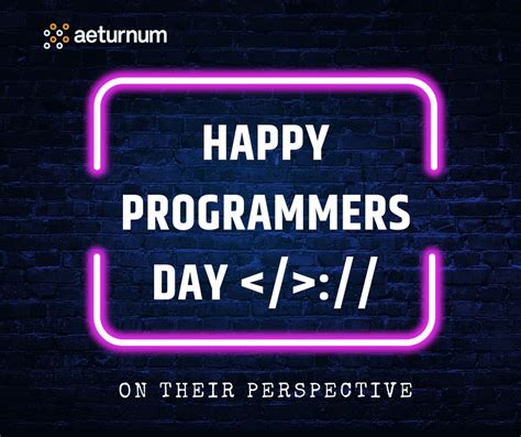 Aeturnum On Linkedin Aeturnum Aeturnists Programmersday
