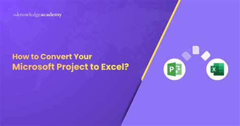 How To Export Microsoft Project To Excel