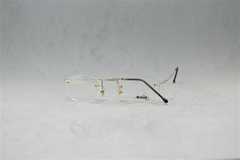 Vintage Rimless Eyeglasses Sting Nos Unworn Classic Round Unisex Man