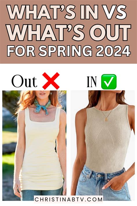 What S In Vs What S Out Spring Fashion Trends 2024 Artofit