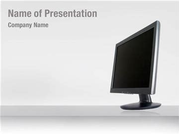 LCD Monitor PowerPoint Templates LCD Monitor PowerPoint Backgrounds Templates For PowerPoint