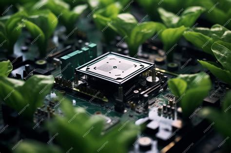 Premium Ai Image Hardware Chips Semiconductor Digital Service