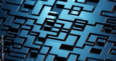 Abstract 3d Design Background With Gpu Cpu Technology Pattern Of Lines