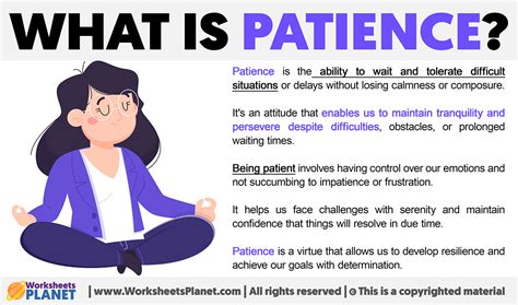 What Is Patience Definition Of Patience