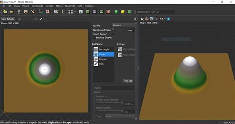 Greyed Out Items In Shapes Editor Help How Do I World Machine Community