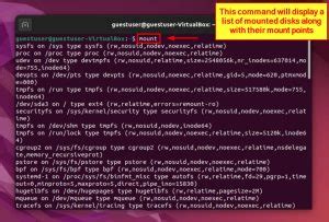 Easy Methods To List Mounted Drives Linux