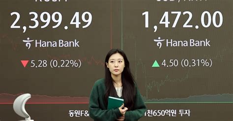 돌아선 외국인코스피 2400선 붕괴로 올해 마무리