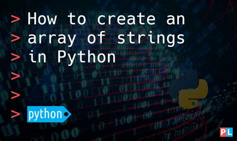 Python Strings And Arrays